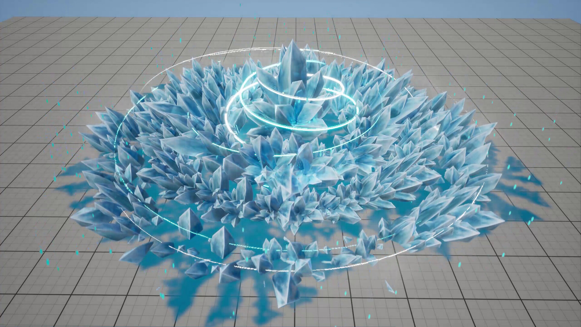 ArtStation - Magic Ice Spike Explosion