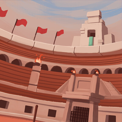 ArtStation - Arena Background