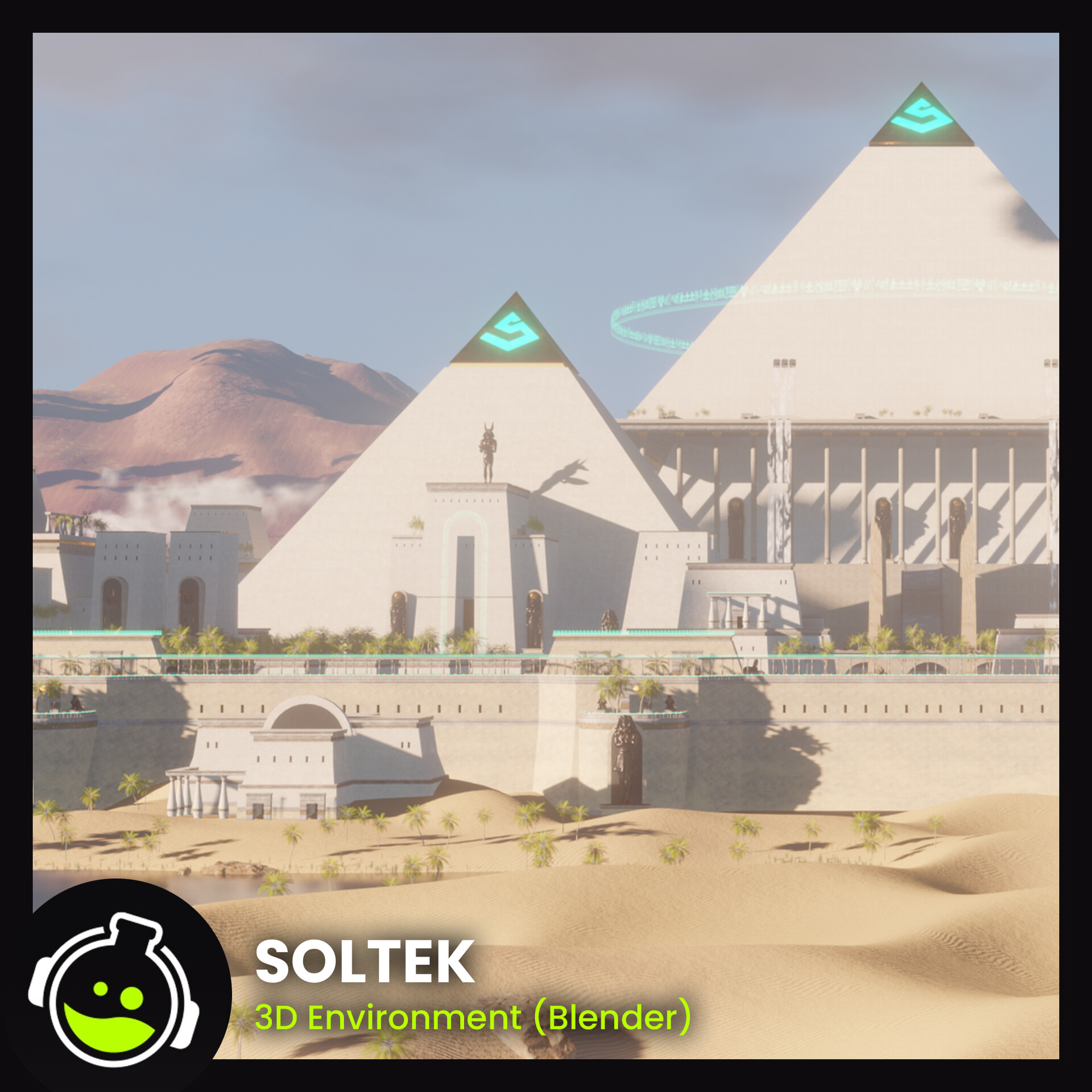 ArtStation - Soltek 3D Environment (Blender)