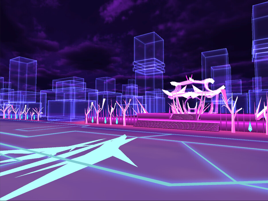 ArtStation - Virtual Reality - Accel World: End Of Burst (2016)