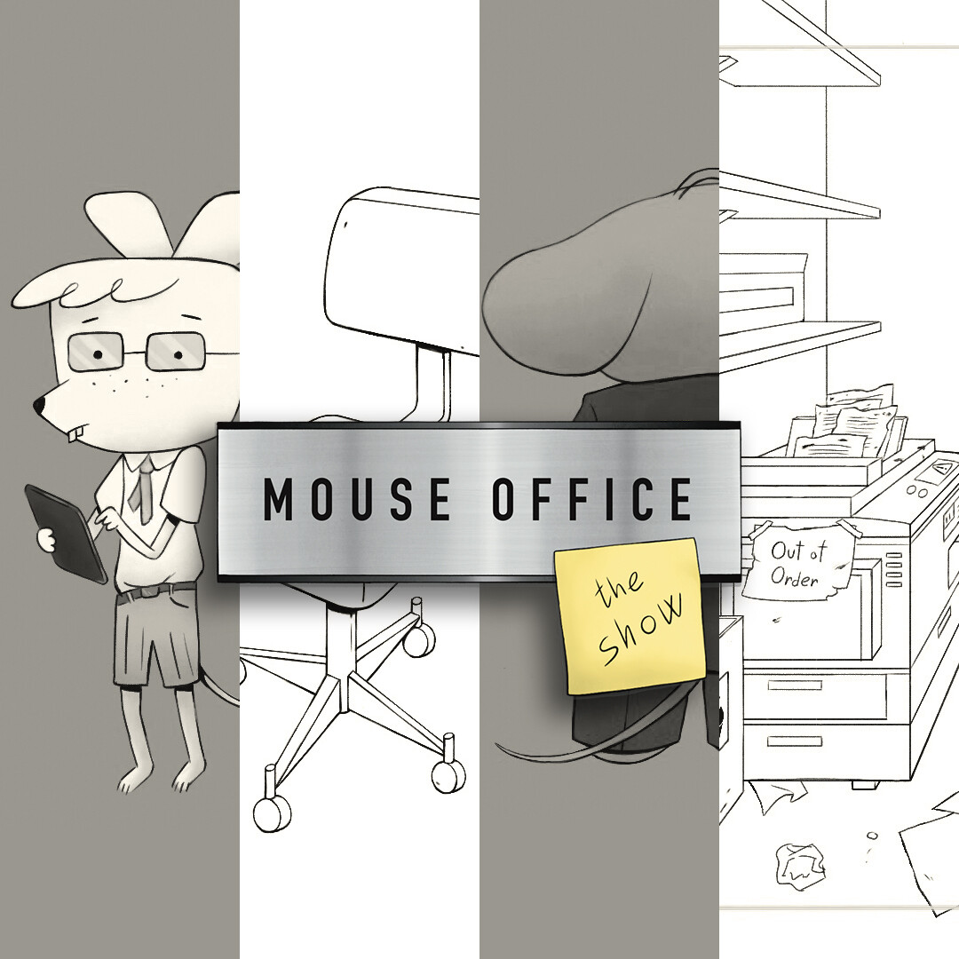ArtStation - Concept Art for Animation - Mouse Office The Show