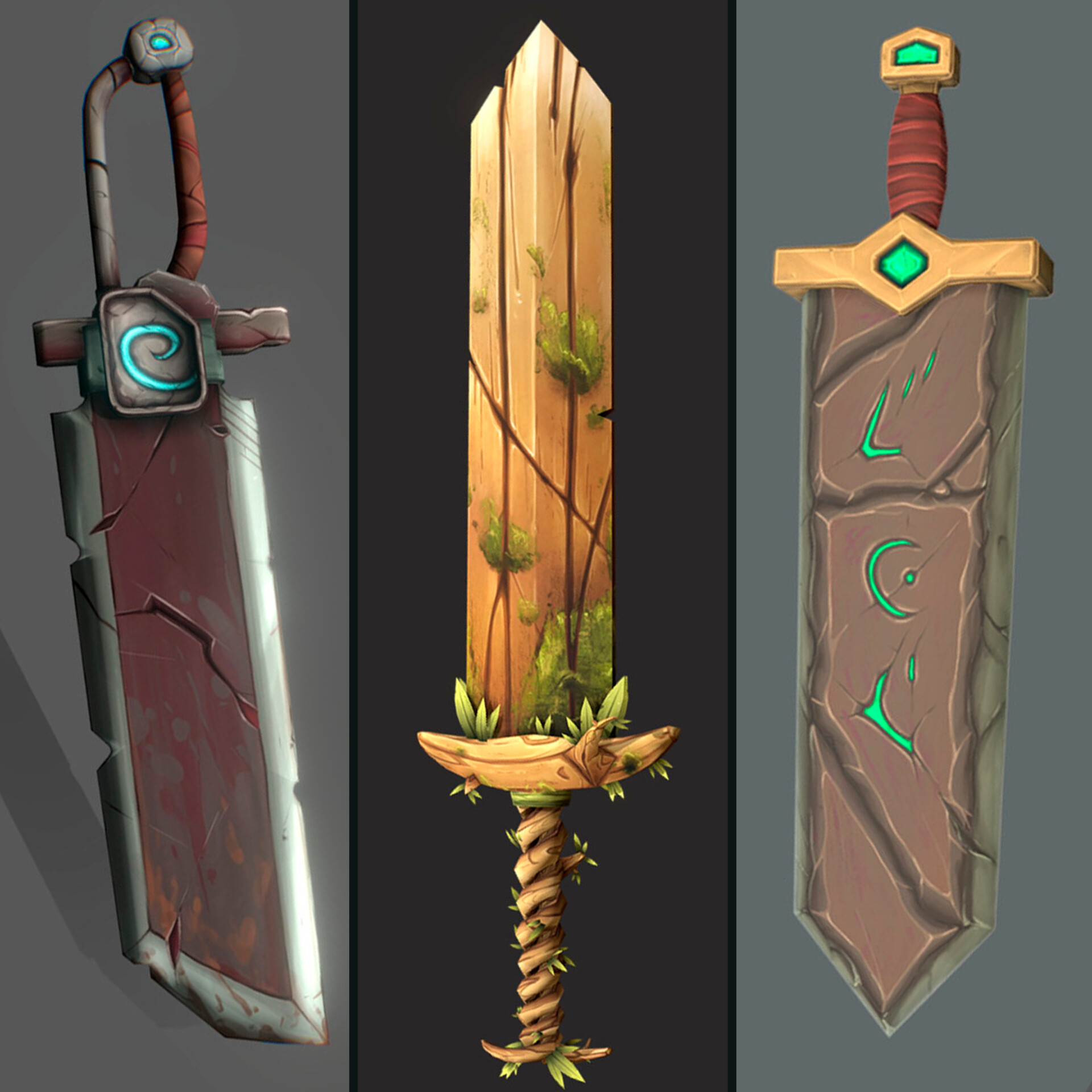 Marc Rojas - Low poly Weapons and tools