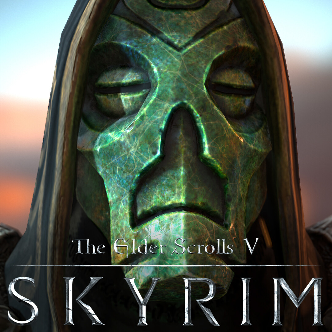 ArtStation - Skyrim - The Dragon Priest Masks (All)