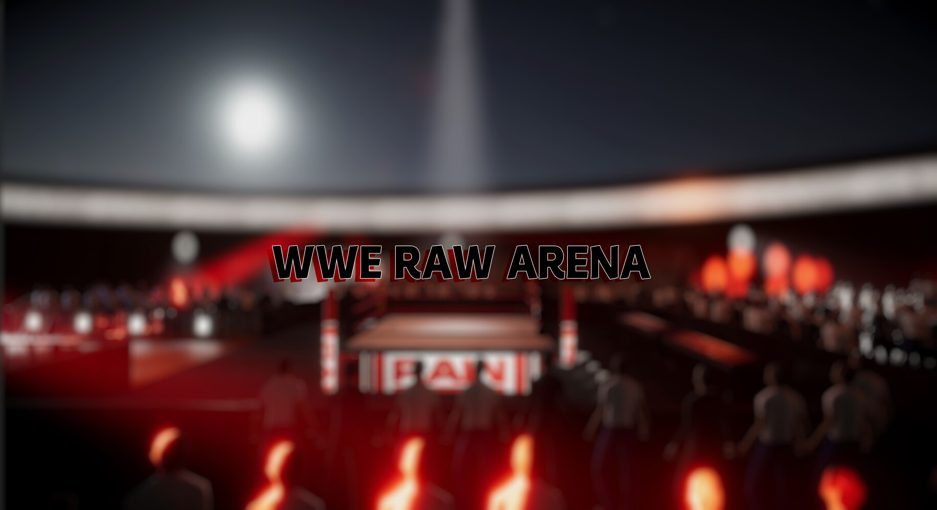 ArtStation - WWE arena