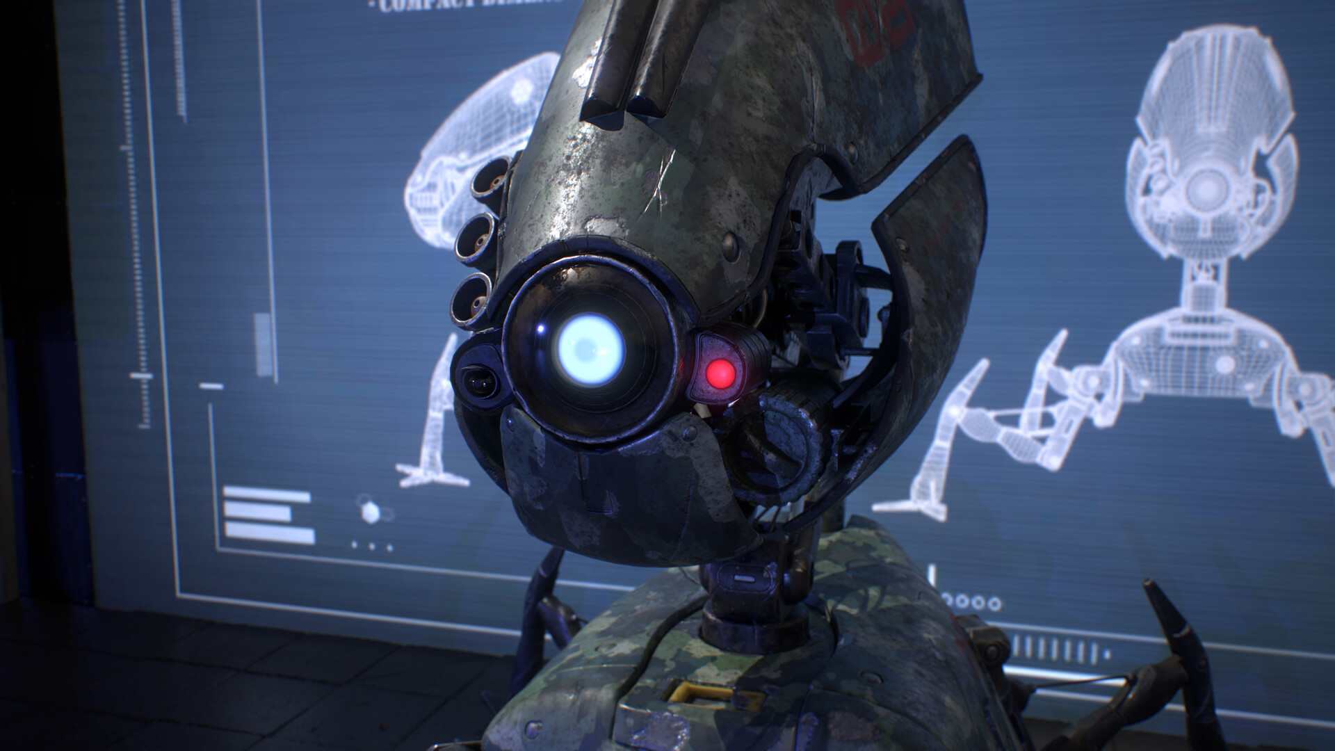 ArtStation - Doom 3 inspired Scout drone