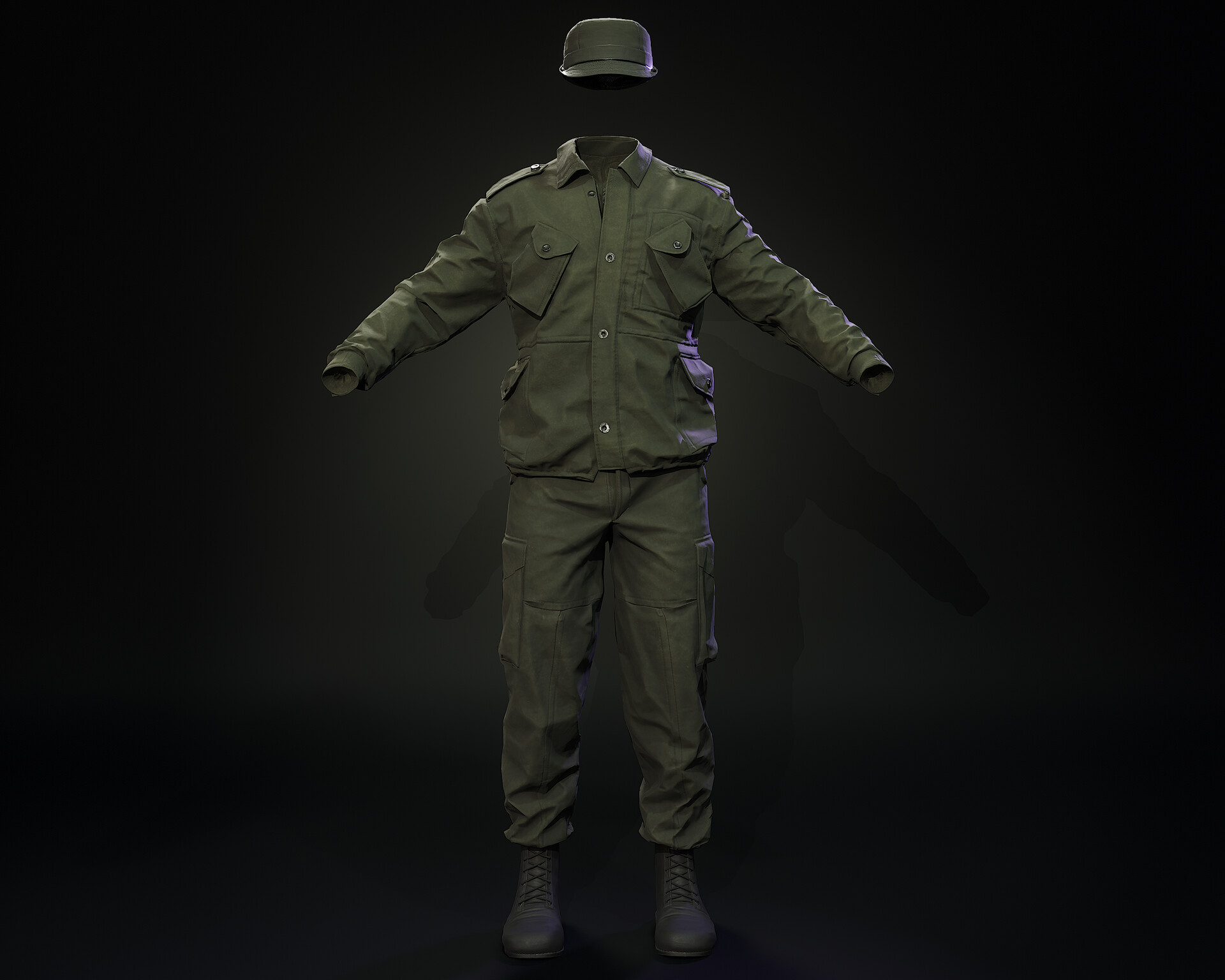ArtStation - Dead Matter - Pattern 82 combat dress