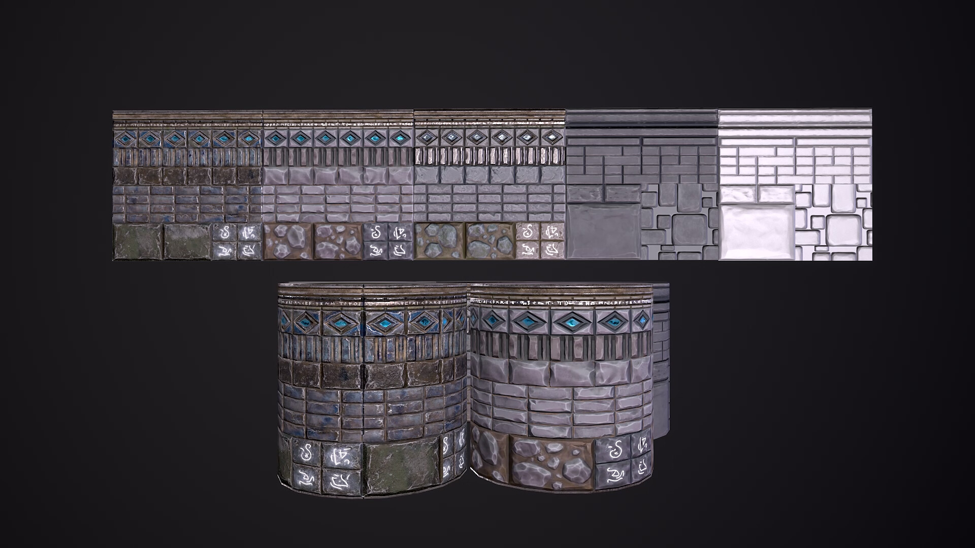 ArtStation - Trim sheets