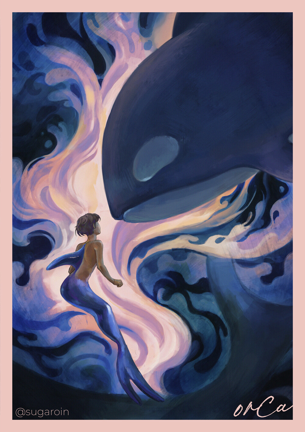 ArtStation - The orca merman