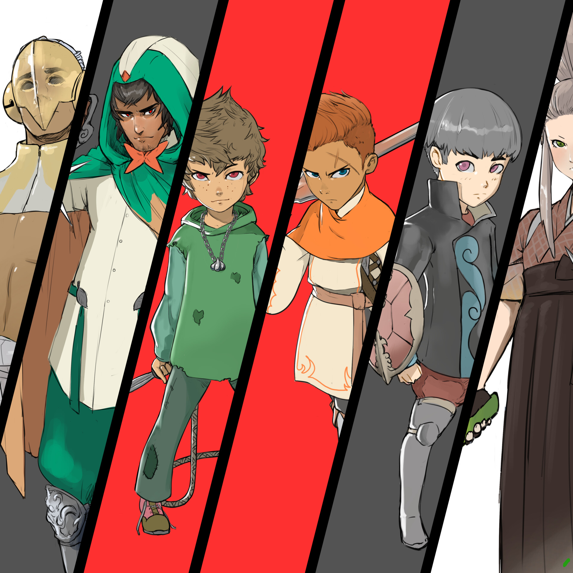 ArtStation - Character designs (Pokemon)