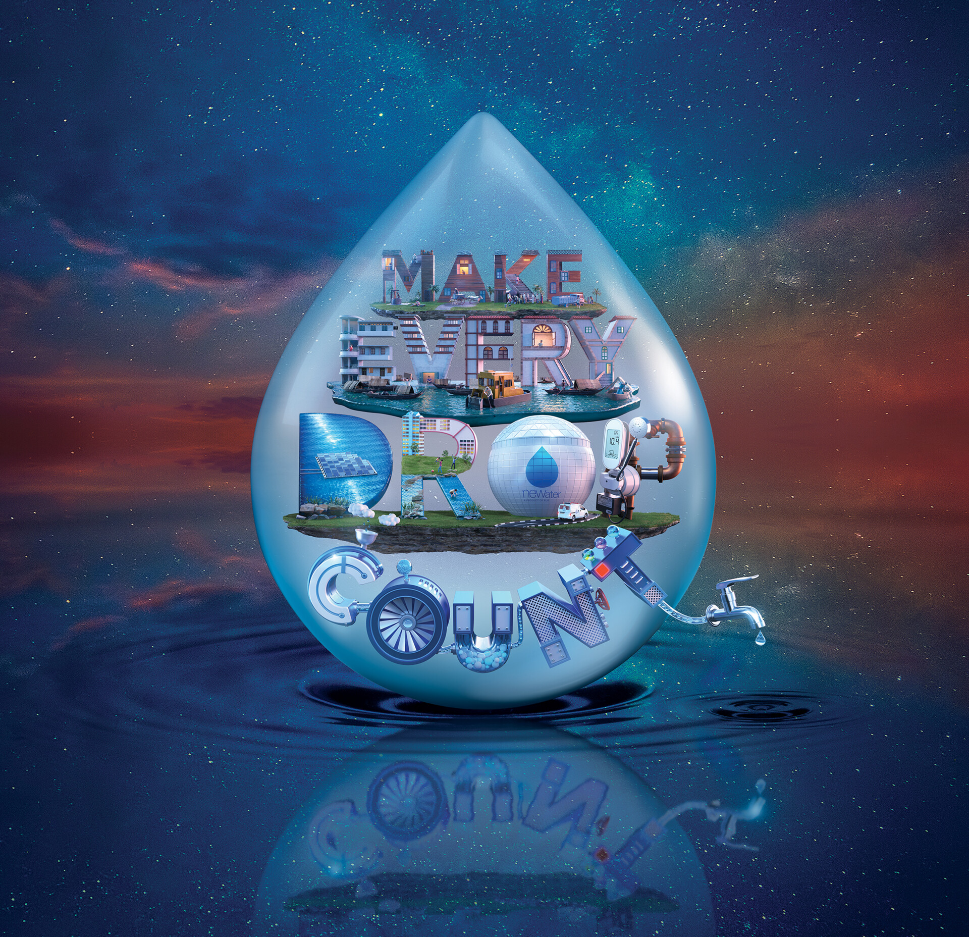 Samanta Lee - PUB - Make Every Drop Count Environment