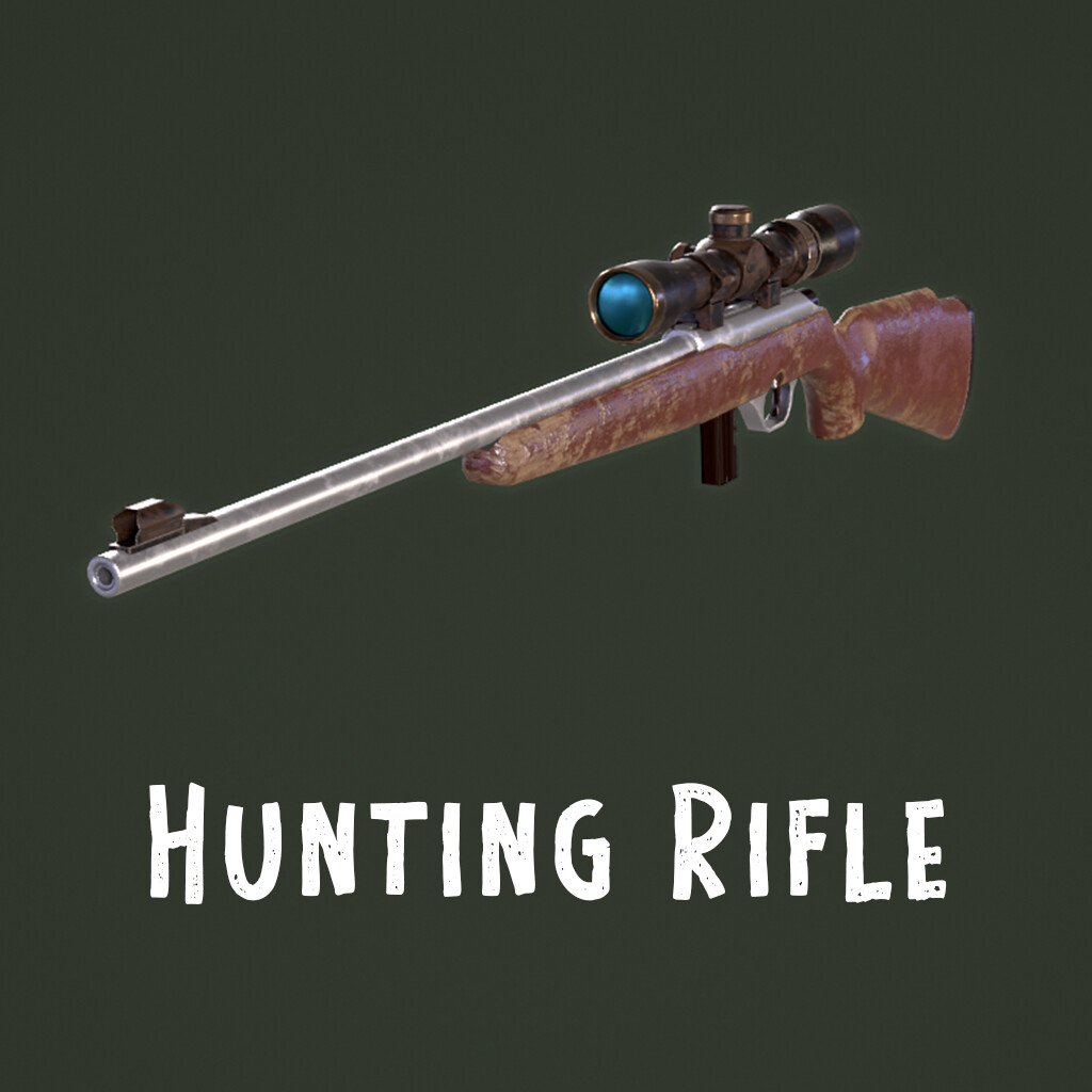ArtStation - Hunting Rifle