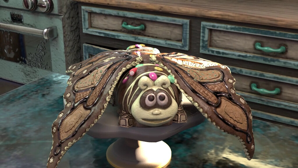 ArtStation - Colin the Caterpillar