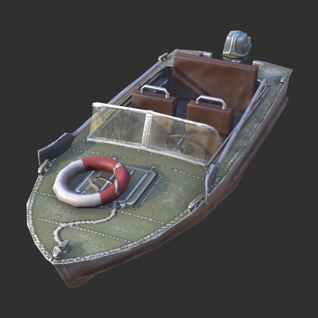 ArtStation - Boat Progress 2