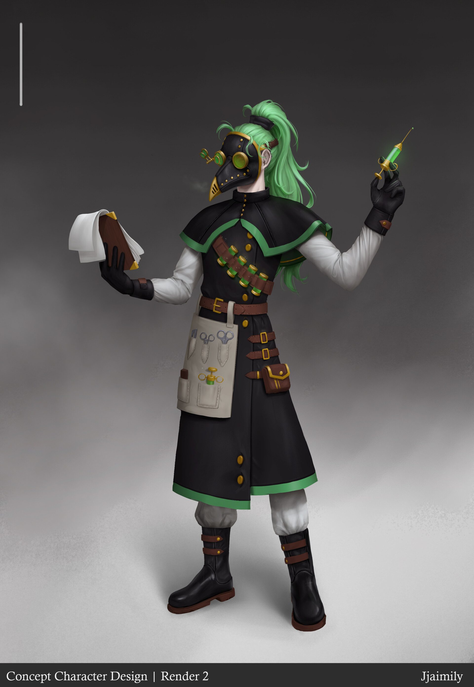 ArtStation - Viridian Crew Concept Character Designs