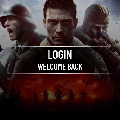 ArtStation - H&G - Login / Welcome Back (UI Mockup)