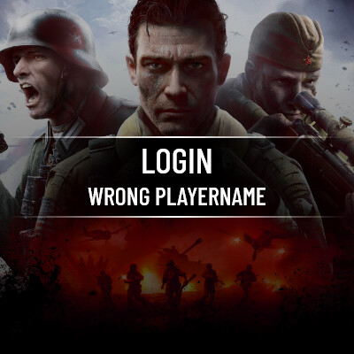 ArtStation - H&G - Login / Wrong Name (UI Mockup)