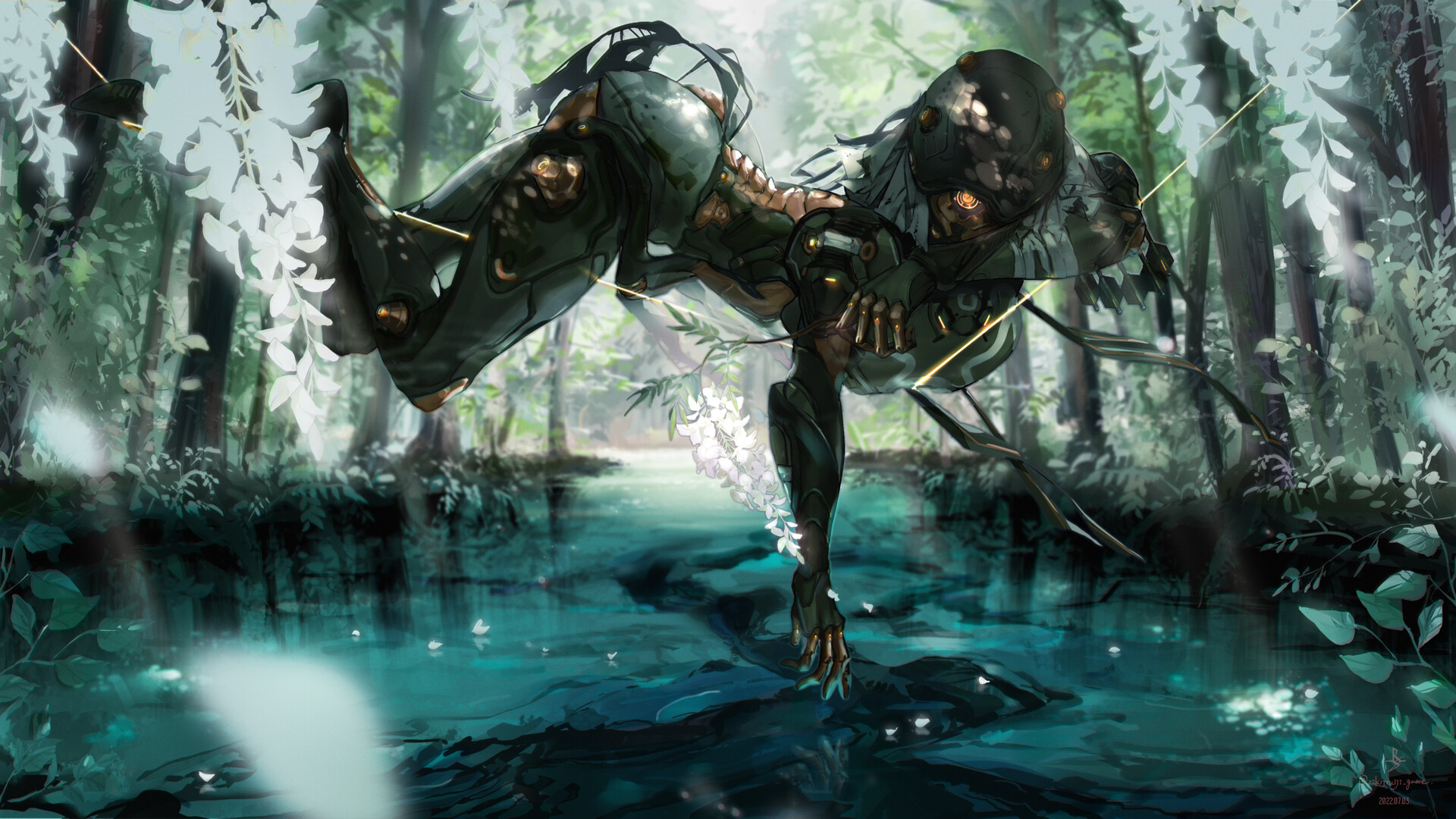 ArtStation - Commission works WARFRAME IVARA Graxx