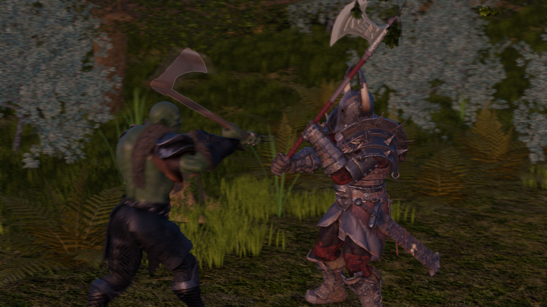 ArtStation - Axe fighting animation