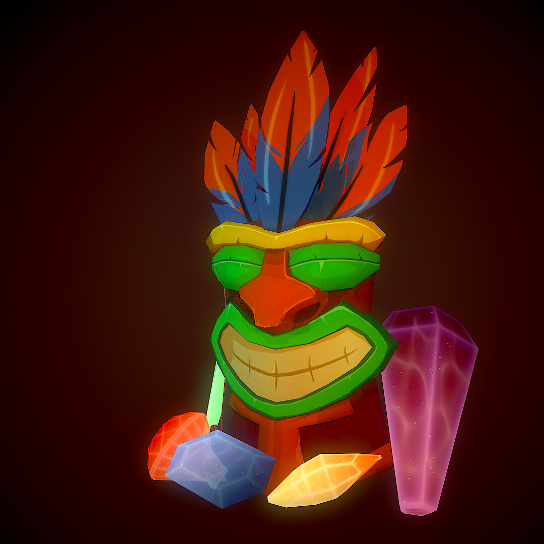 ArtStation - Tiki Mask