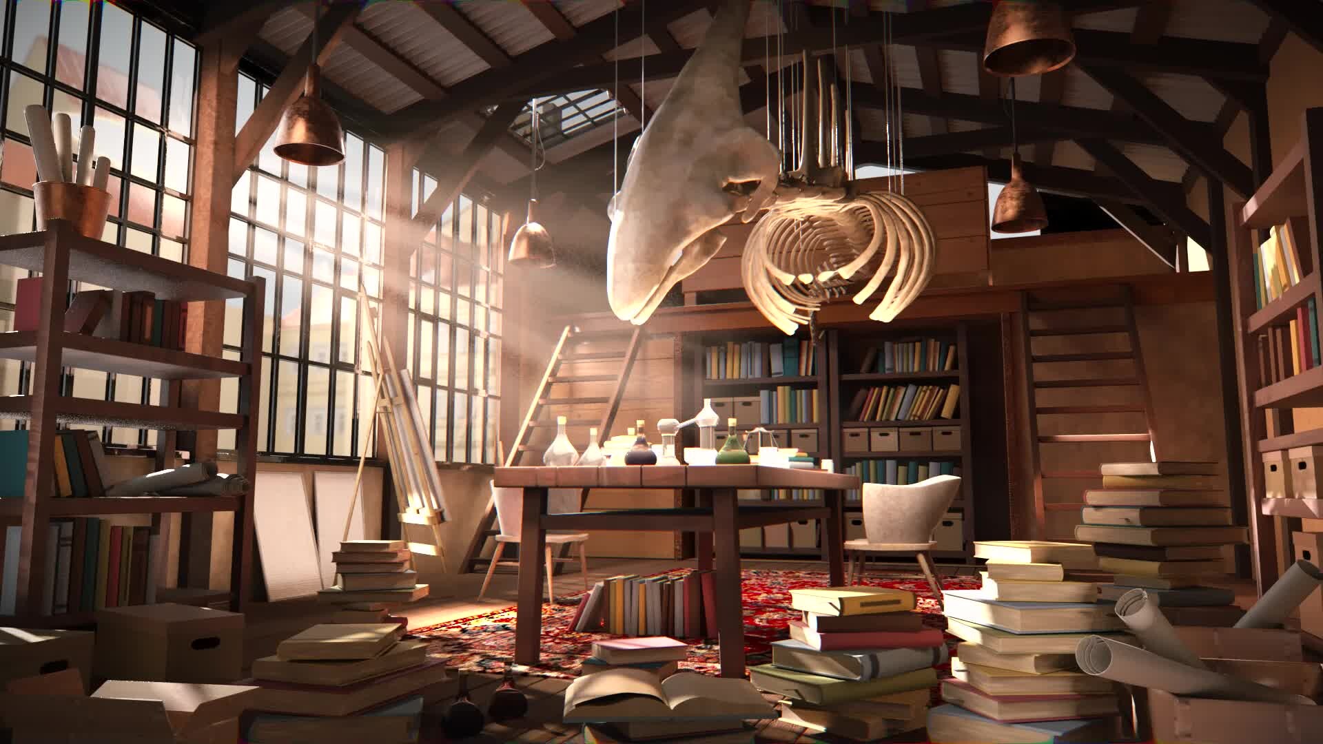 ArtStation - Dramatic Lighting - Studio Environment