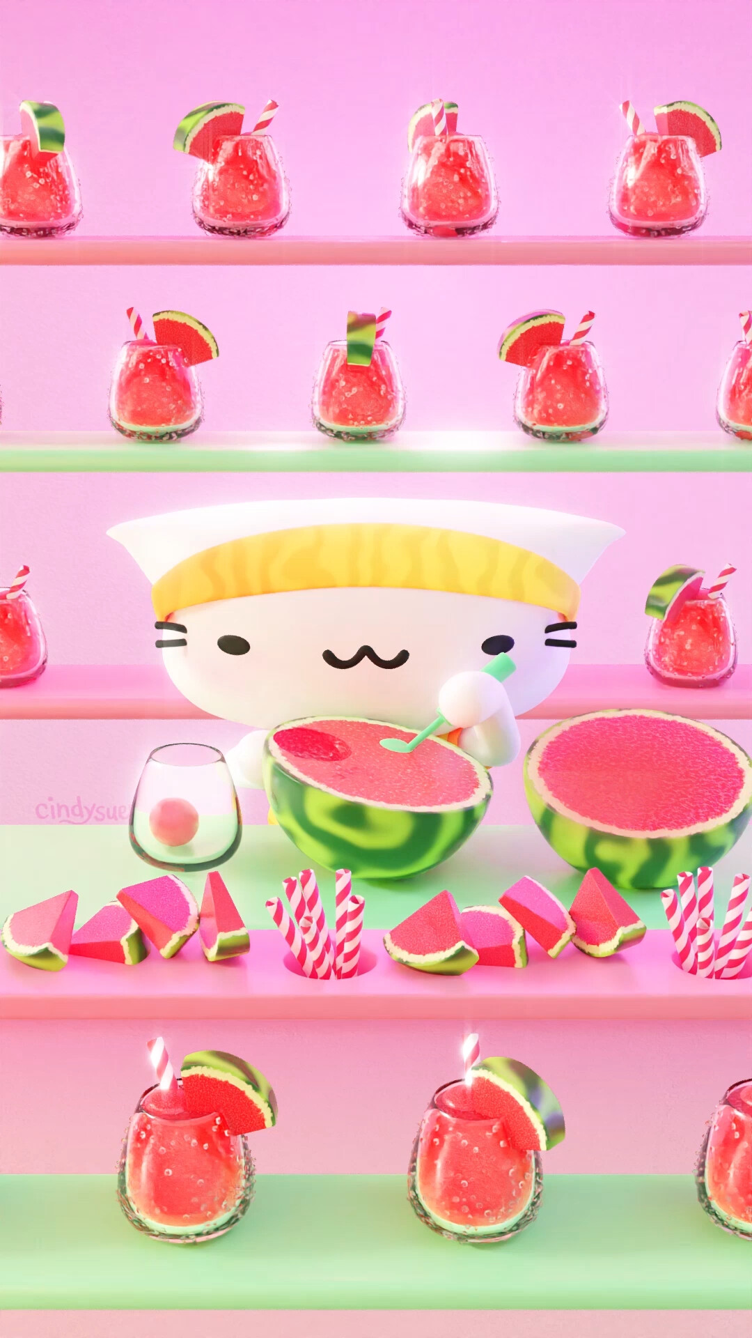ArtStation - Watermelon Smoothie Animation