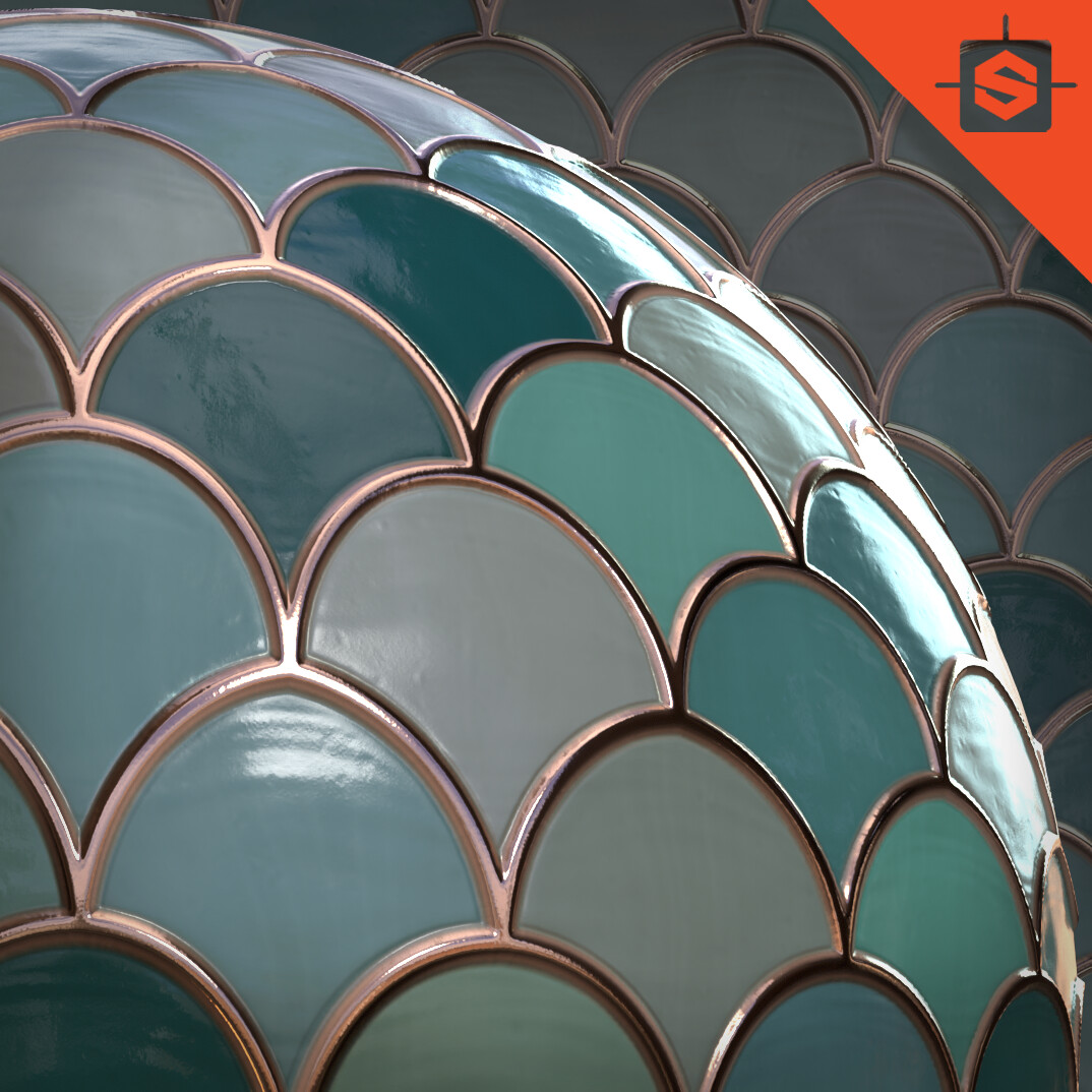 ArtStation - Scale Tiles Material