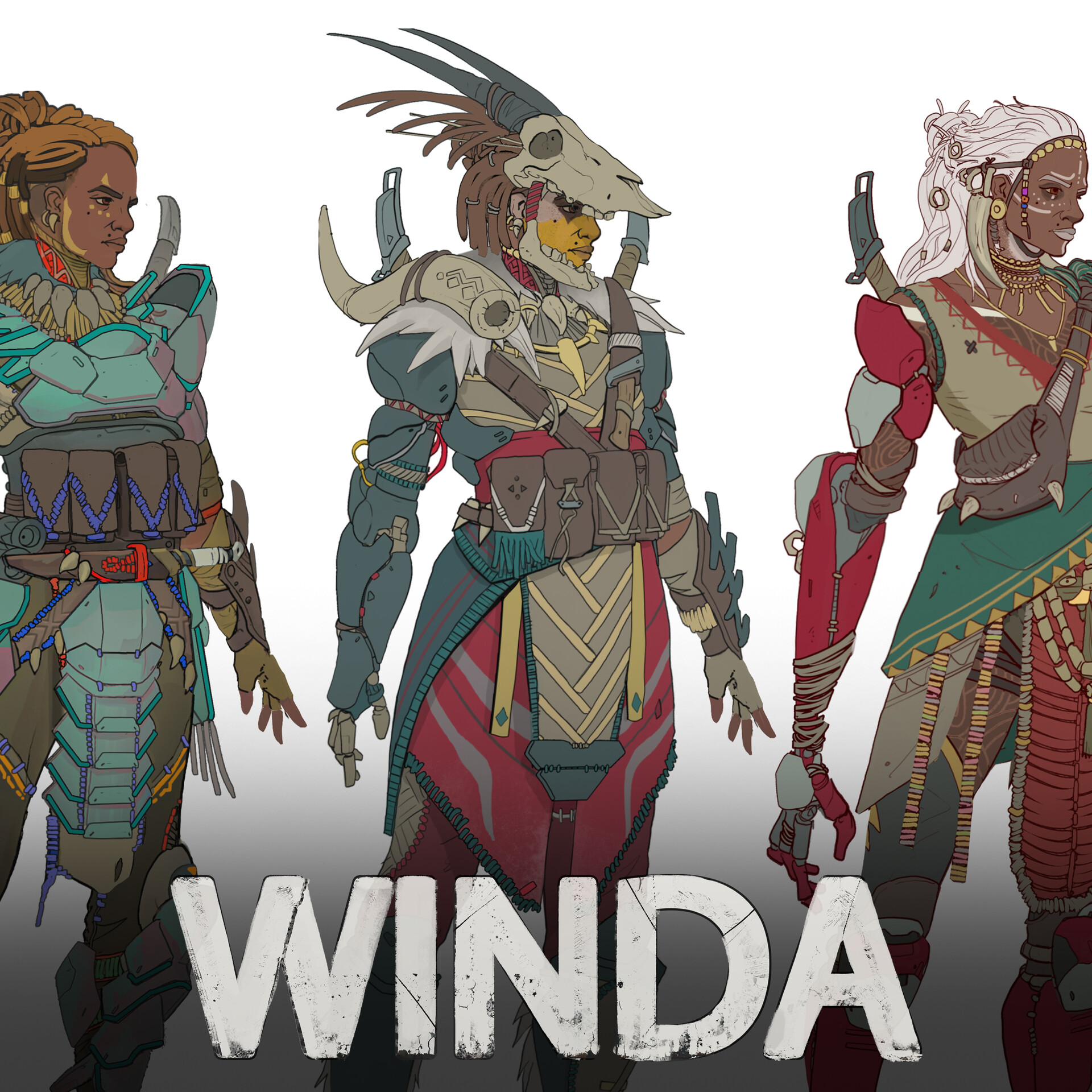 ArtStation - Winda the huntress