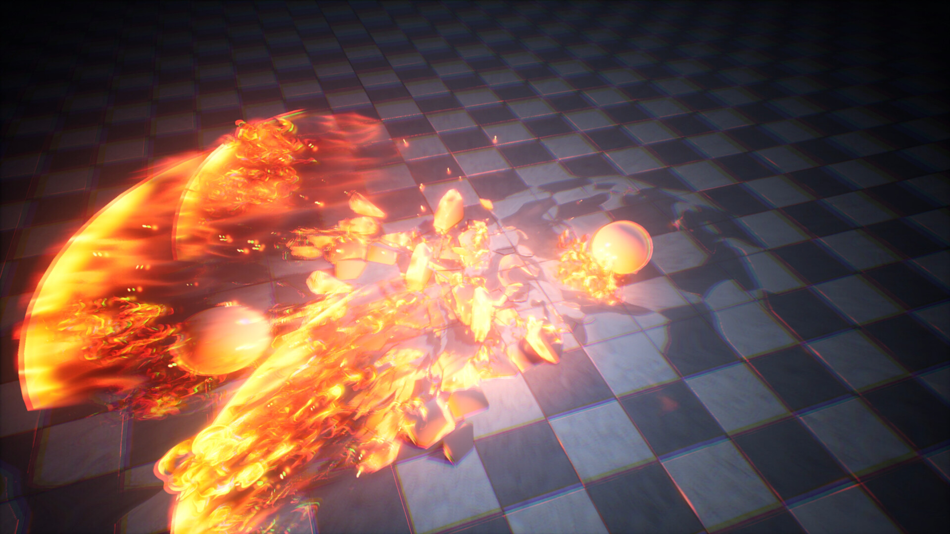 ArtStation - Fire combo attack