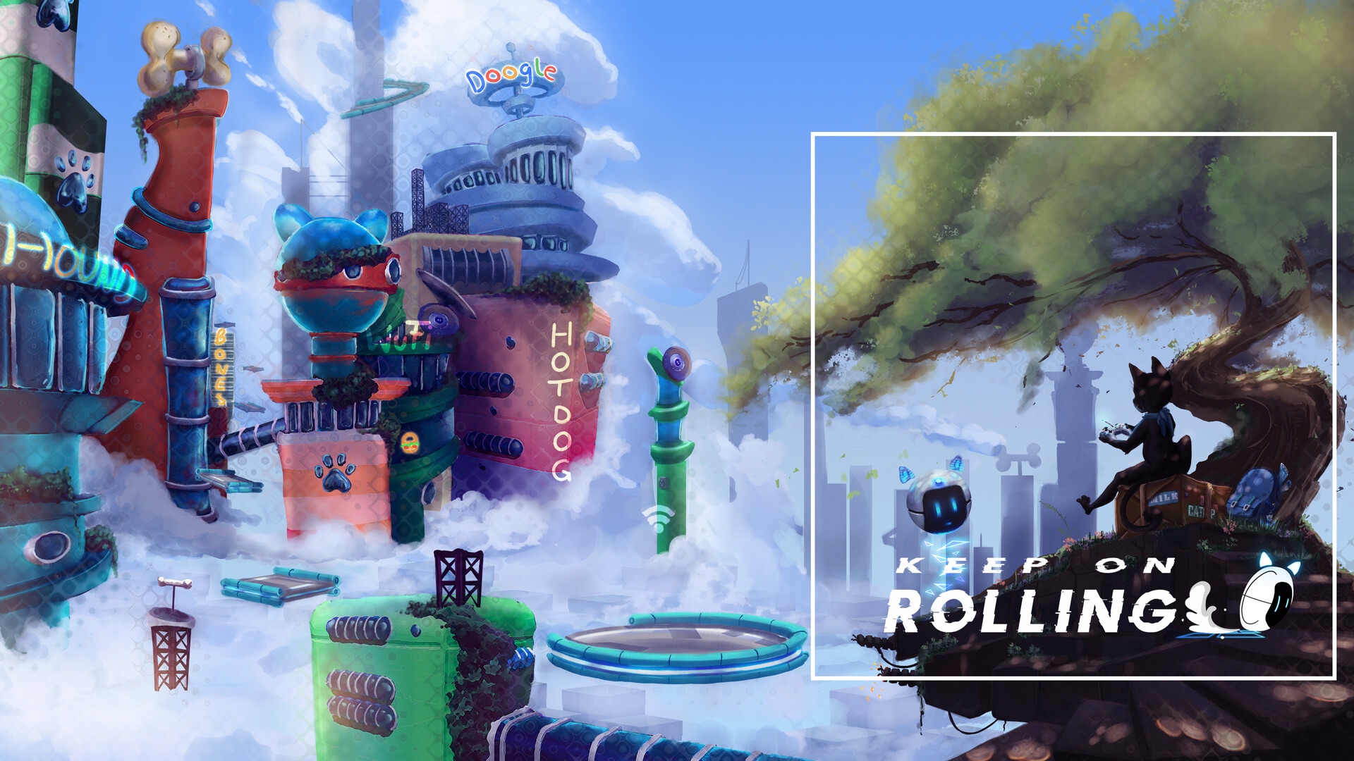 ArtStation - Keep On Rolling