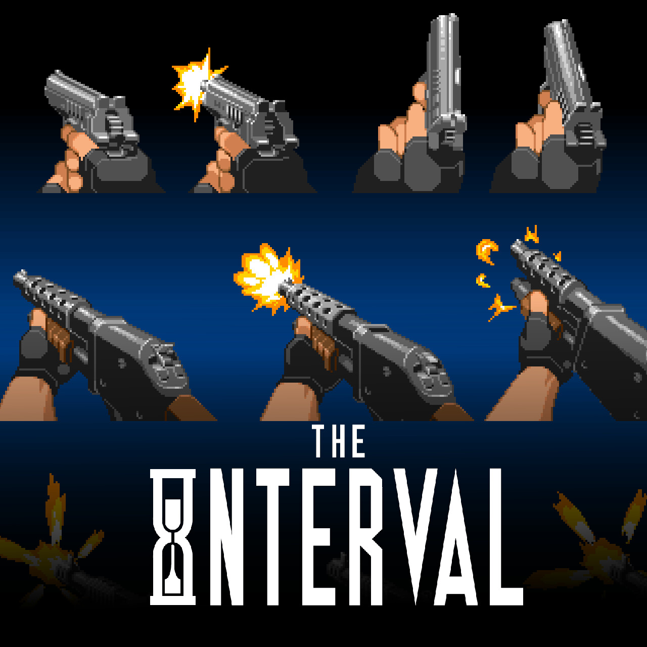 ArtStation - 'The Interval' Gun Sprites