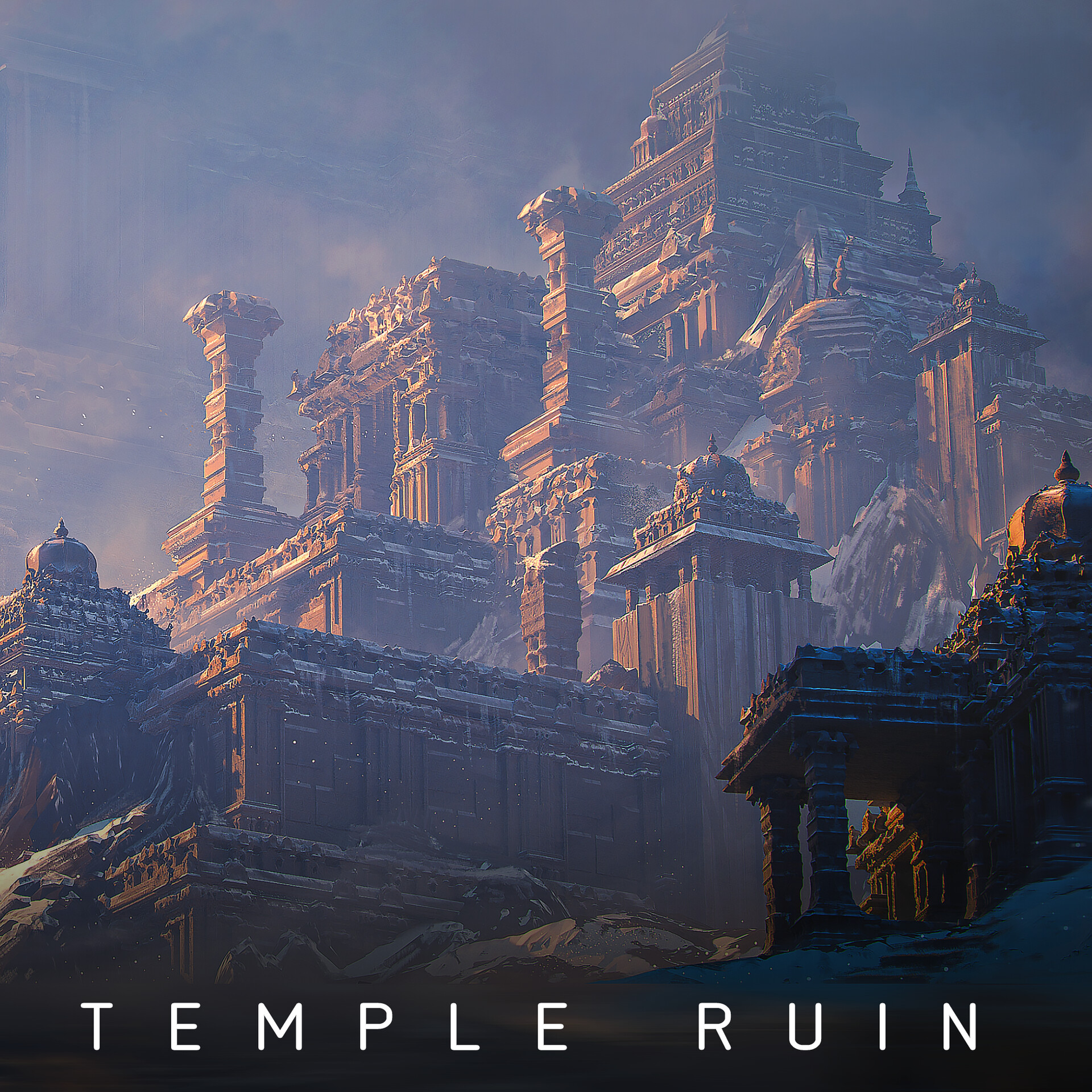ArtStation - TEMPLE RUIN