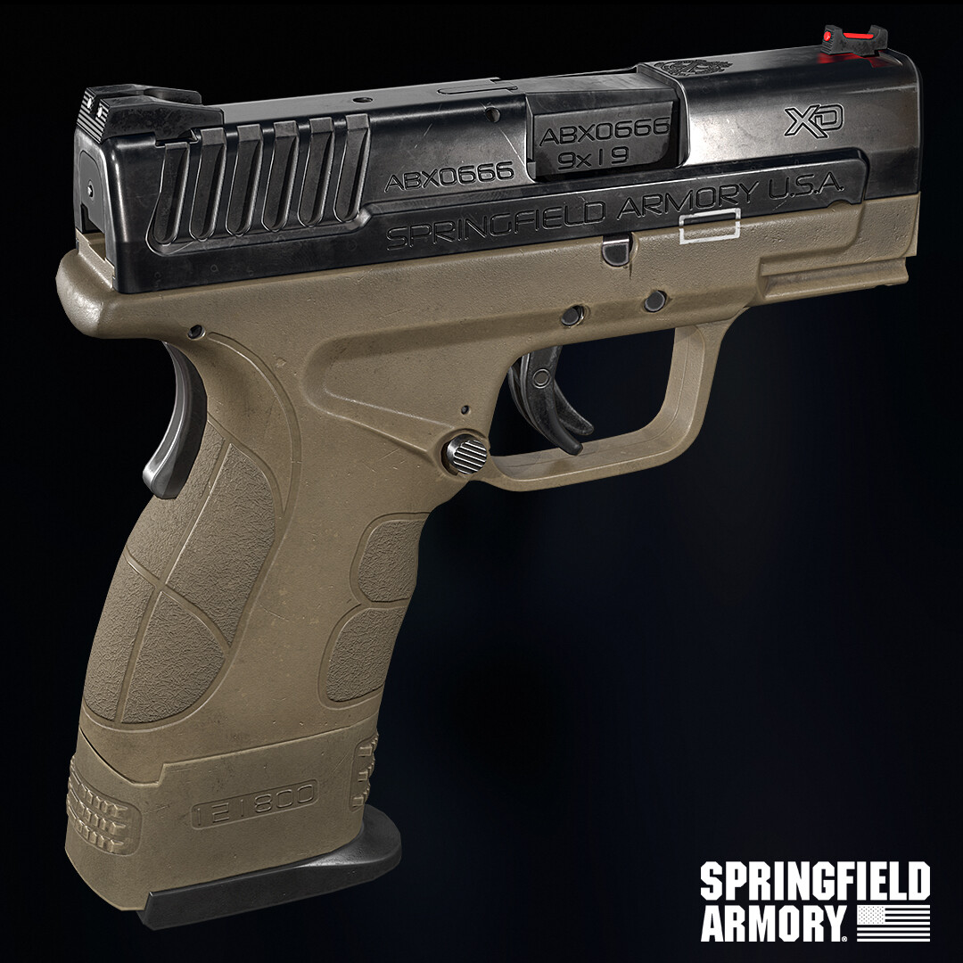 ArtStation - Springfield XD Mod 2