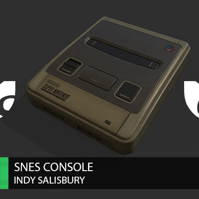 ArtStation - INDY SALISBURY | SUPER NINTENDO ENTERTAINMENT SYSTEM (SNES)