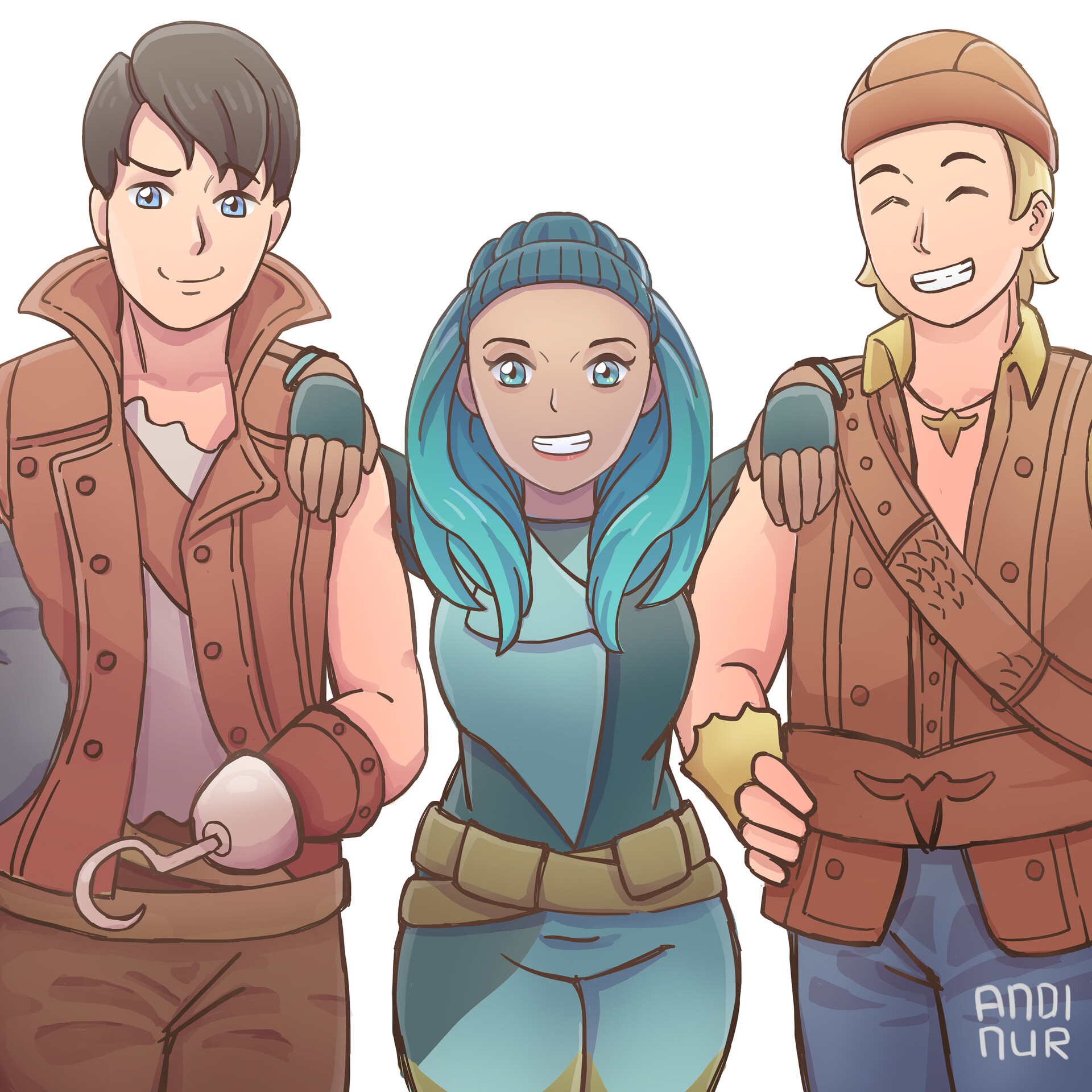 ArtStation - Anime Commission 3