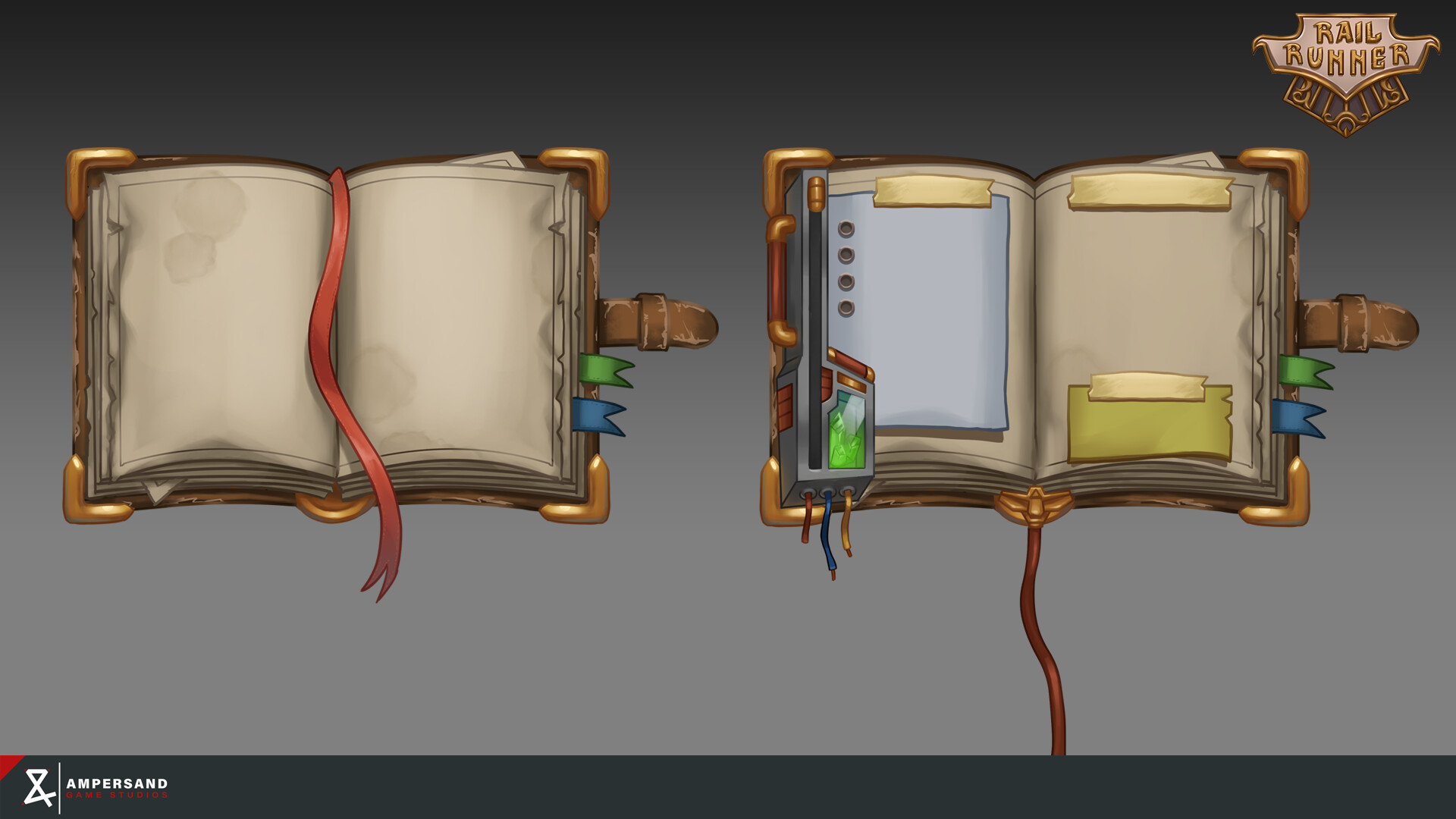 ArtStation - RAIL RUNNER - UI Assets