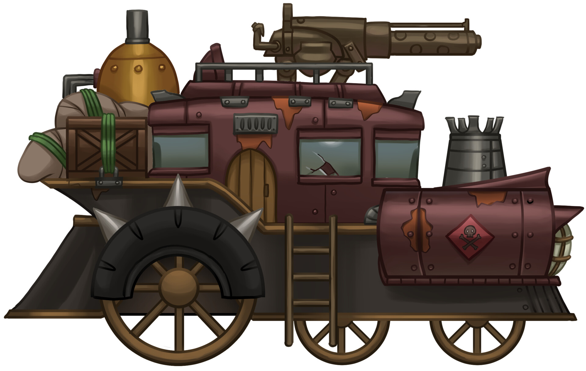 ArtStation - RAIL RUNNER - Concept Work