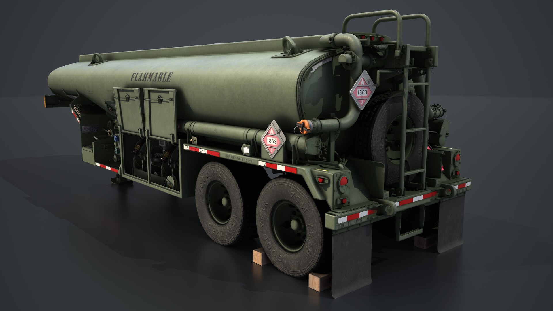 ArtStation - M969A3 Semi-Trailer