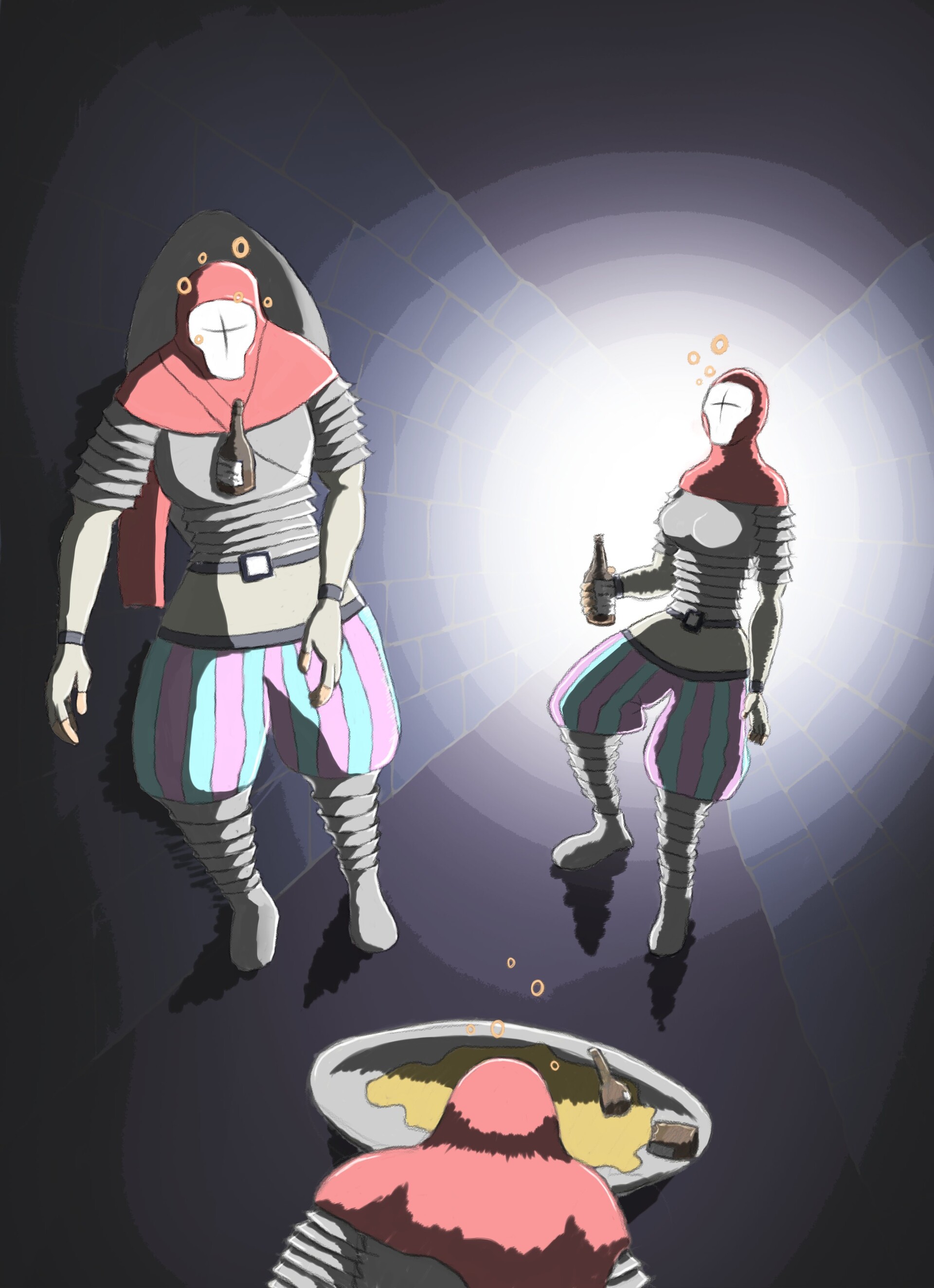 ArtStation - Drunken Guards