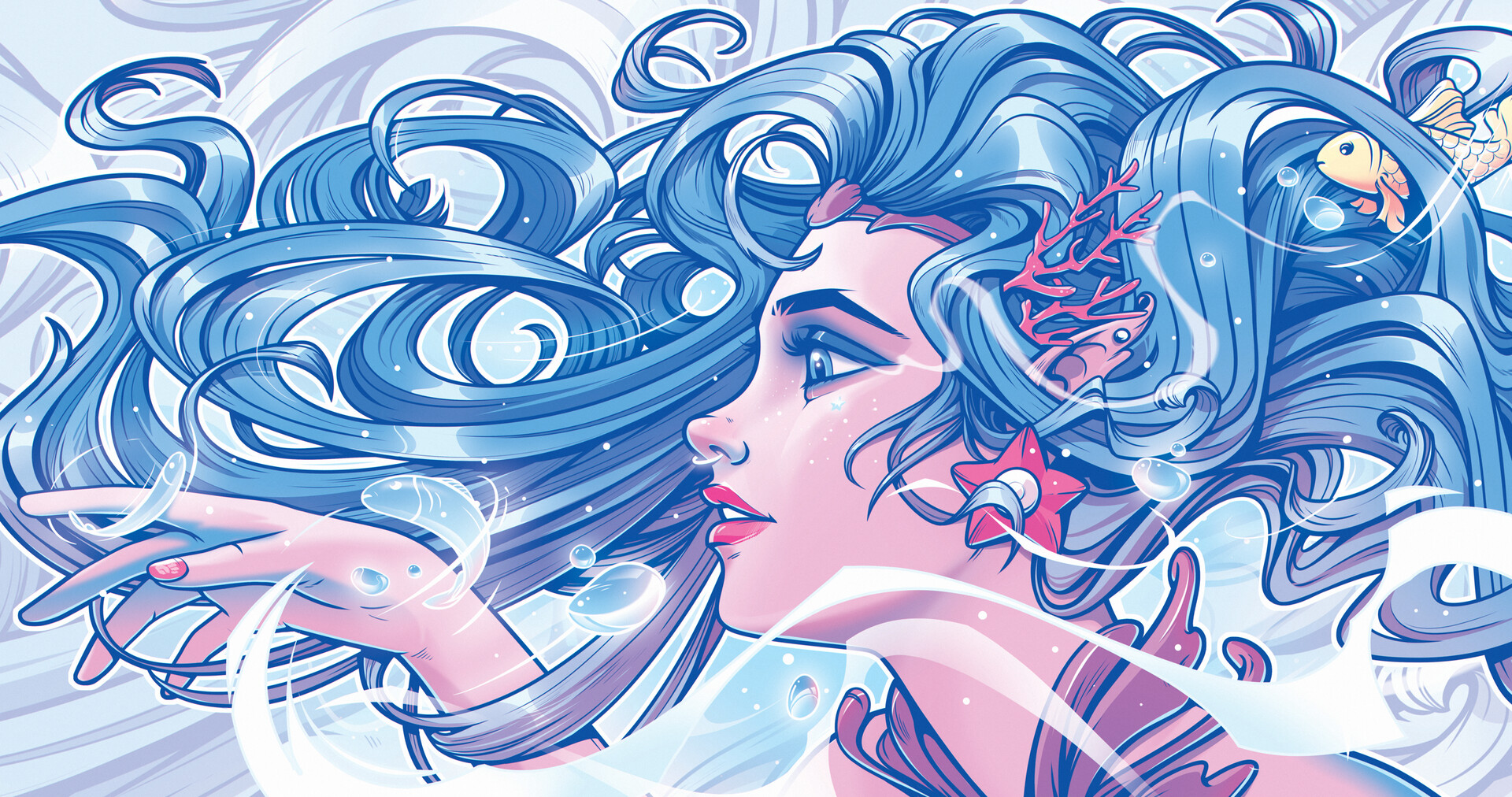 ArtStation - Mermaid / Car livery design