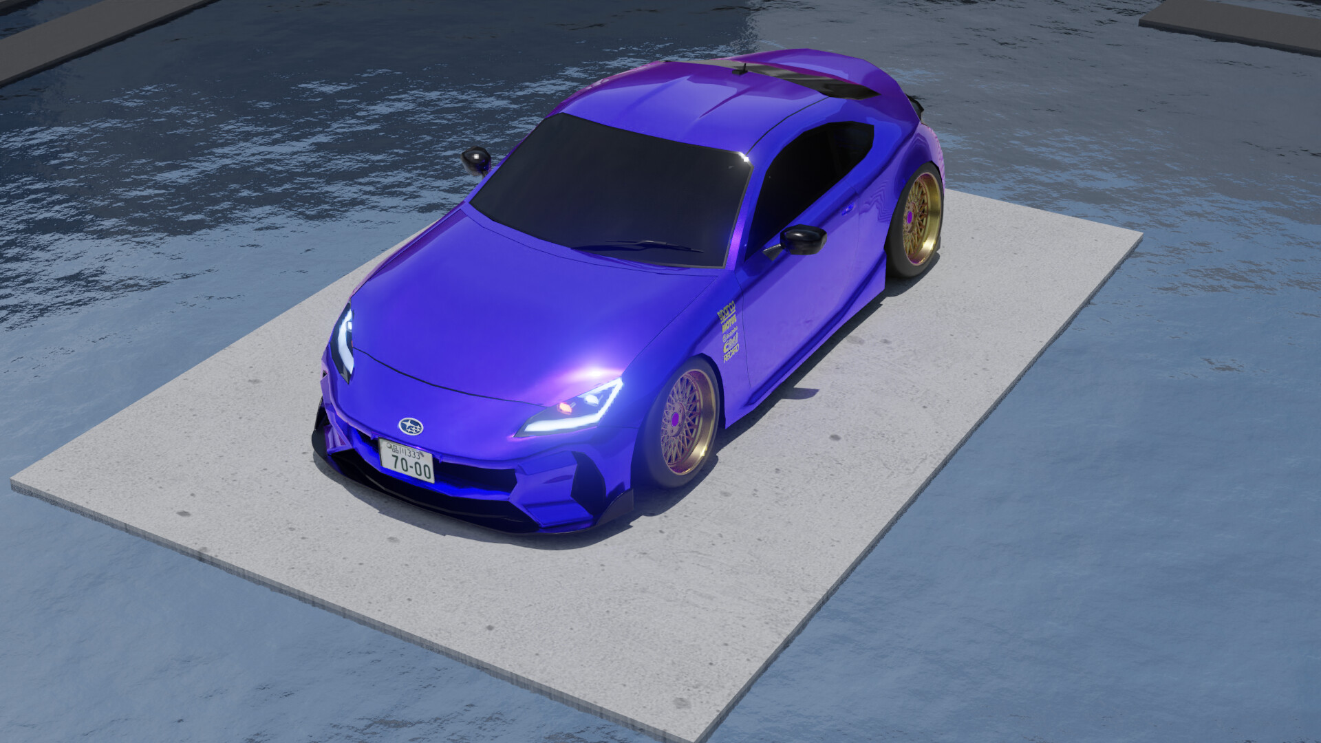 ArtStation - 【2021】SUBARU BRZ