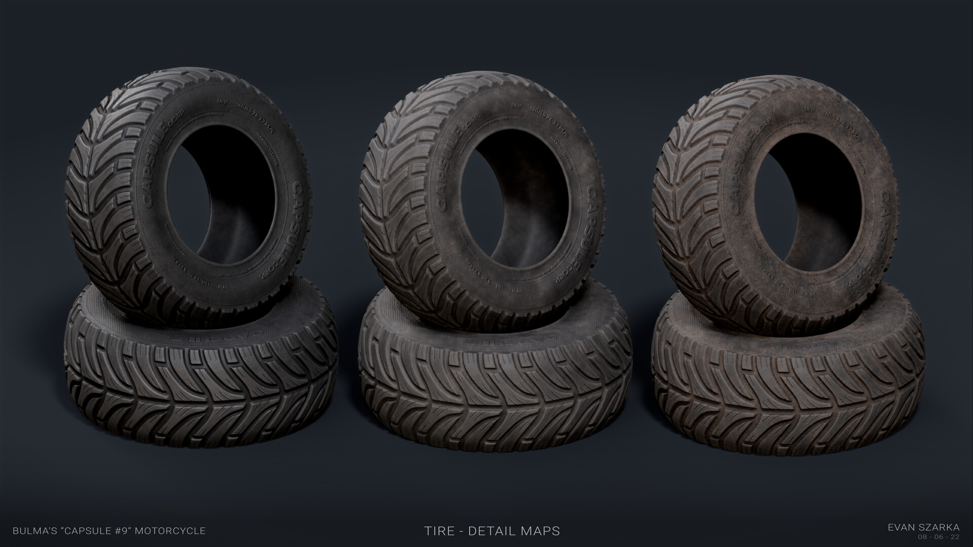 ArtStation - Tire - Visual Analysis