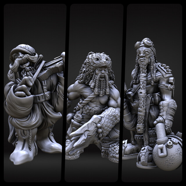 ArtStation - Dwarves / Aether Studios