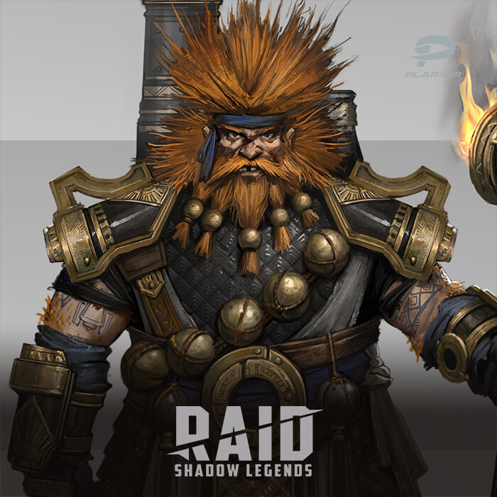 ArtStation - Dwarf with guns