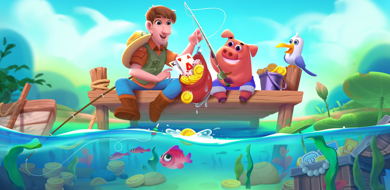 ArtStation - go fishing