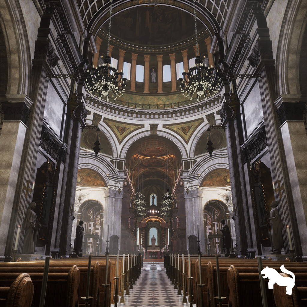 ArtStation - St Paul's Cathedral Environment / Unreal Engine