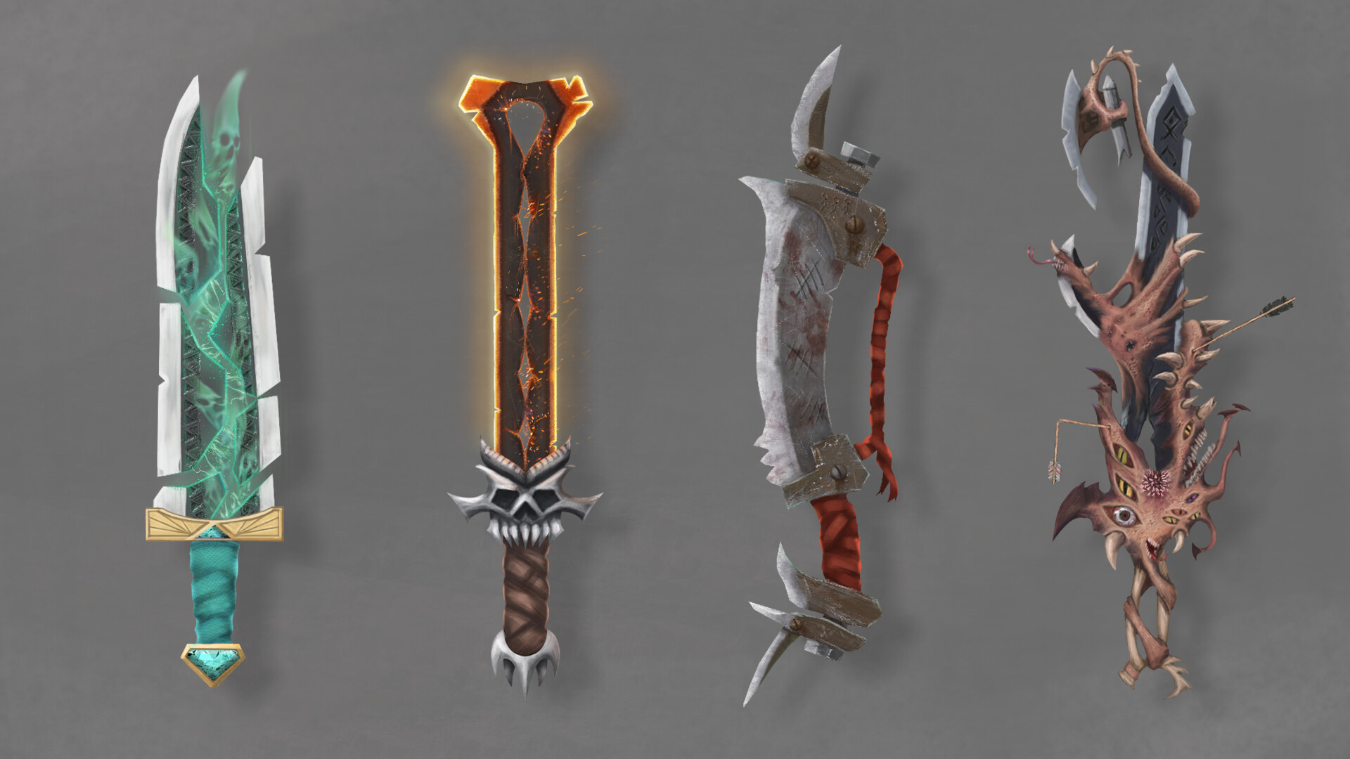 ArtStation - Four swords
