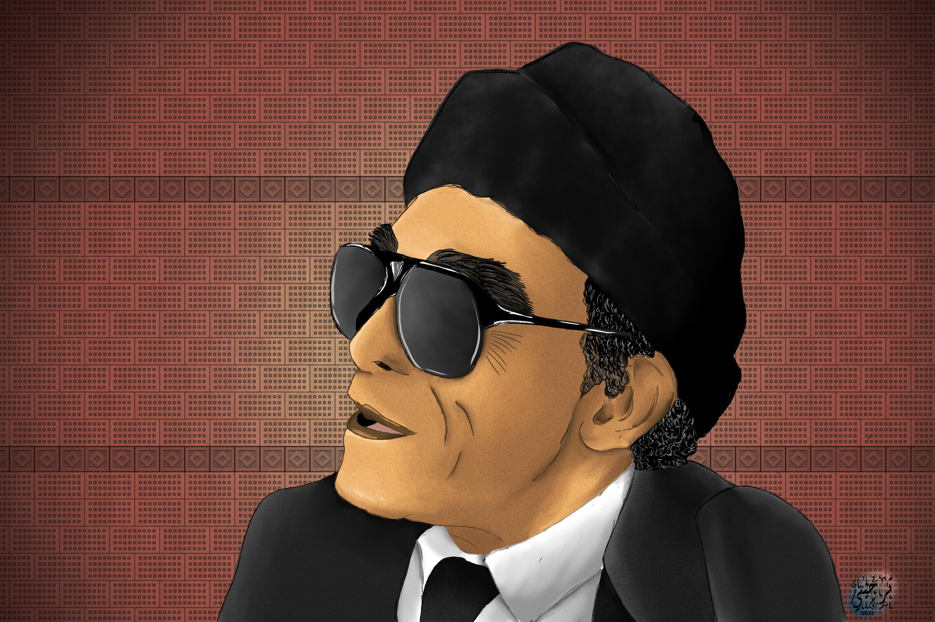 ArtStation - Portrait of Sheikh Imam