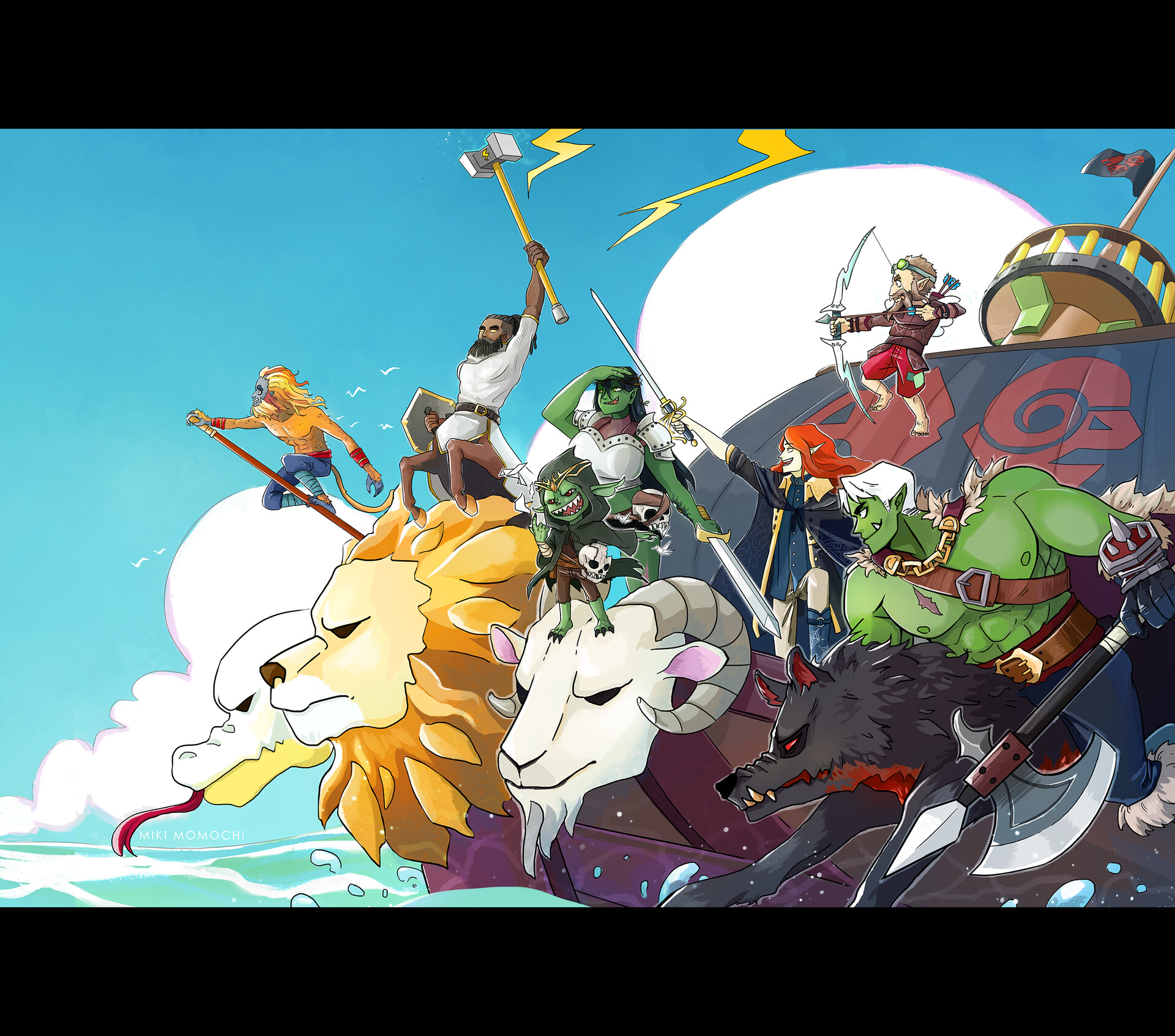 ArtStation - Chimeras crew