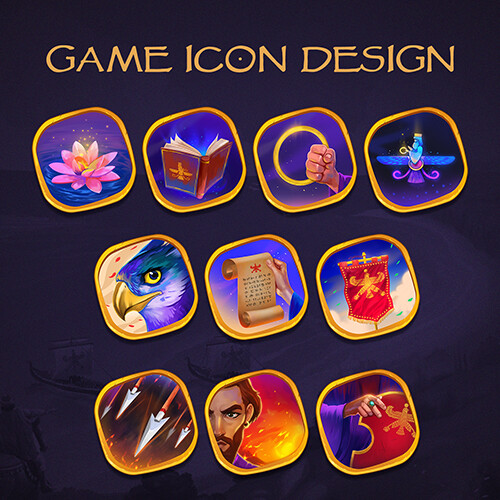 ArtStation - Game Icon Design