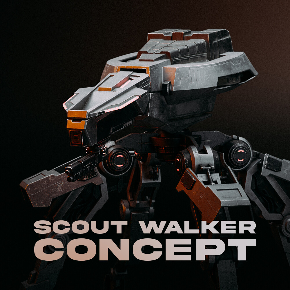 ArtStation - Scout Walker Concept